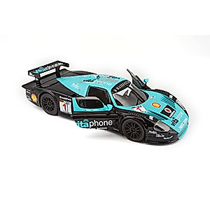 Bburago 1:24 Scale Race Maserati MC12 Model Car (Black/Blue)