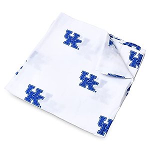Three Little Anchors University of Kentucky Muslin Swaddle Blanket 47x47in