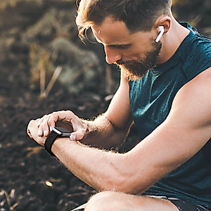 Lenrao Compatible with Apple Watch Bands for Men 44mm 45mm 42mm 49mm, Velcro Sport Stretchy Nylon Loop Braided Breathable Strap for iWatch Bands Men Series Ultra Se 10 9 8 7 6 5 4 3 2 1