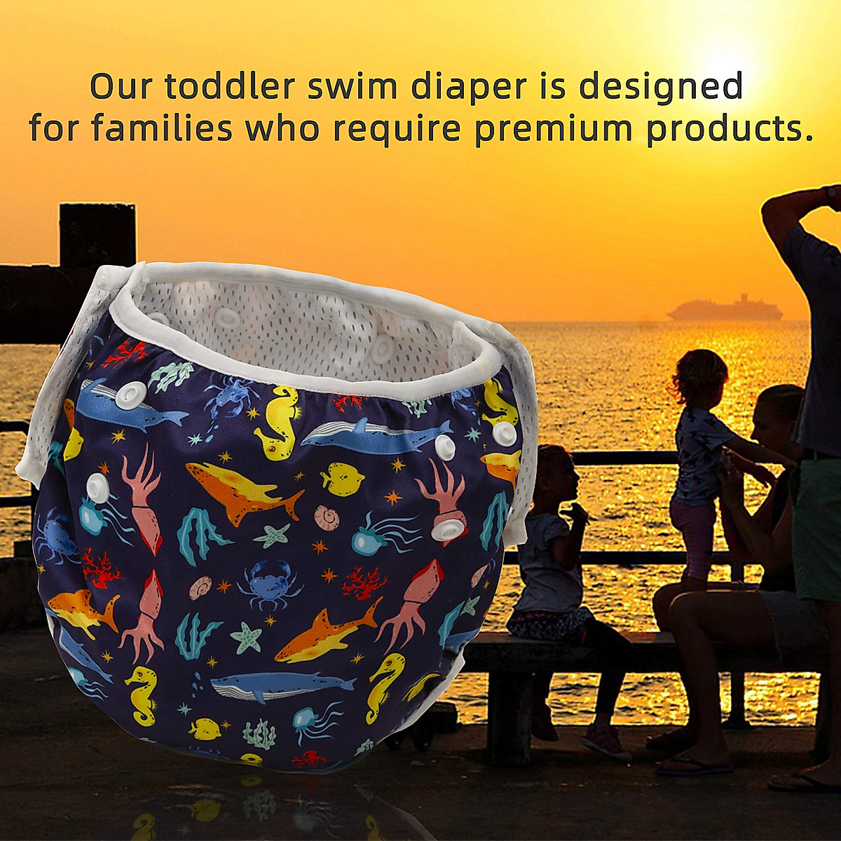 Joyo roy Baby Swimming Diaper Boy S Size Swim Diaper Swim Diapers Reusable Swim Diapers Swimming Diapers Reusable Diapers Baby Swim Diaper Reusable Swim Diapers Large Reusable Swim Diaper Water 0-2t