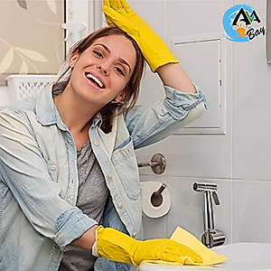 AVAbay® Sink Faucet Handheld Bidet Sprayer for Toilet I Bidet Attachment for Warm & Cold Water I Long 80" Hose Perfect for Feminine Hygiene, Cloth Diaper, Bathroom Toilet Cleaning