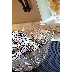 Envision Home Dish Drying Mat for Kitchen, Absorbent, Reversible Microfiber Dish Mat, 16 Inch x 18 Inch, Black