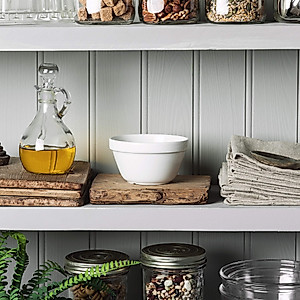 WM Bartleet & Sons 1750 Traditional Porcelain Pudding Basin (13cm/375ml/0.7pt) – White