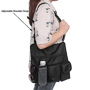 iCaicoyo Chair Armrest Organizer Bag for Beach Camping Storage Organizer Side Hanging Pouch Bag for Outdoor Chair