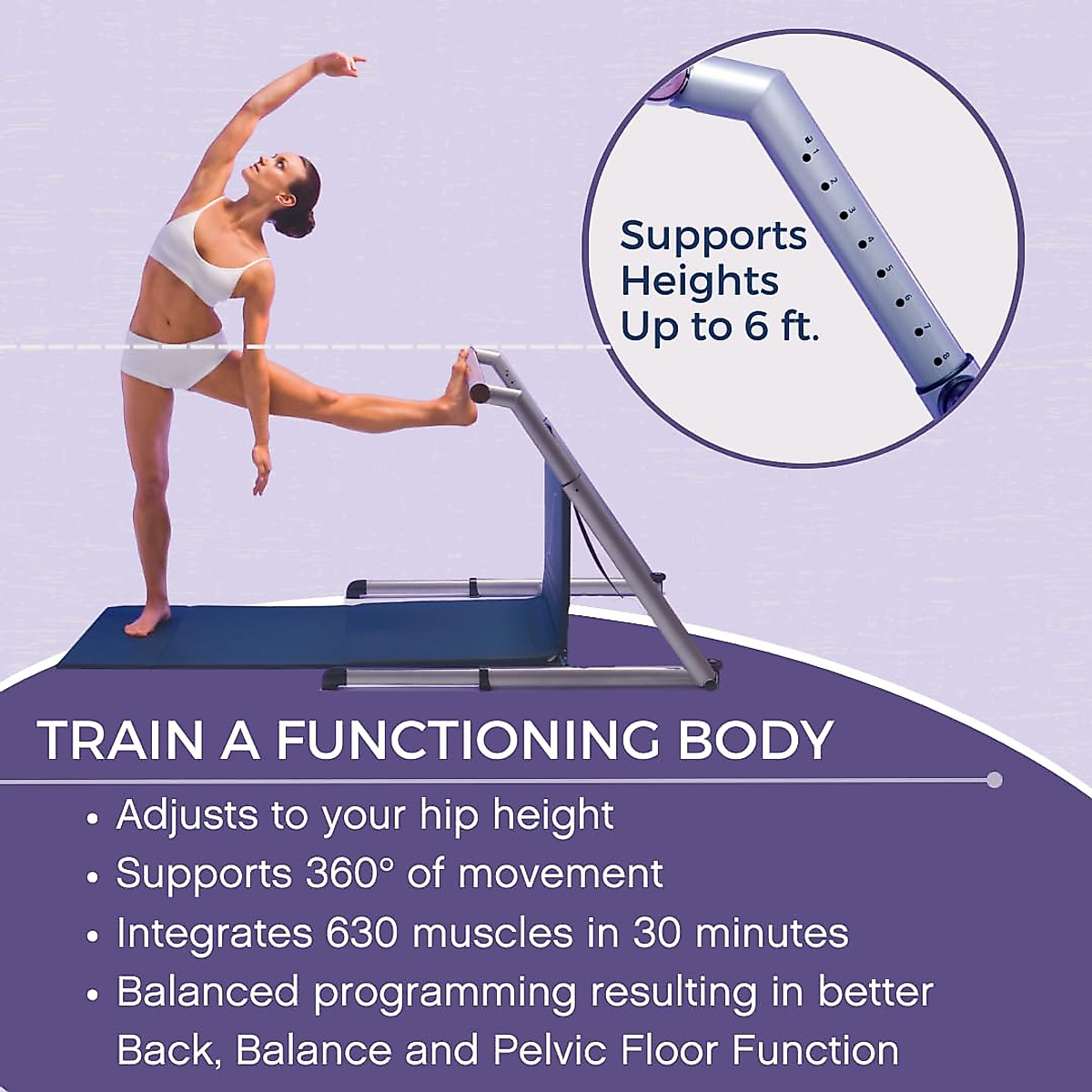 The Original Fluidity Barre System with 30-day free Fluidity Barre Online Classes