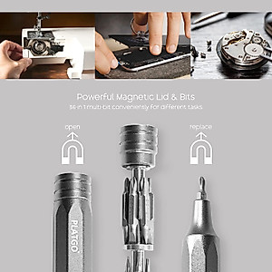 36-in-1 Pocket Screwdriver, Small Screwdriver Set, Electronics Maintenance Screwdriver Set Kit, S2 Steel Bit Mini Screwdriver Set, Manual Screwdriver Set