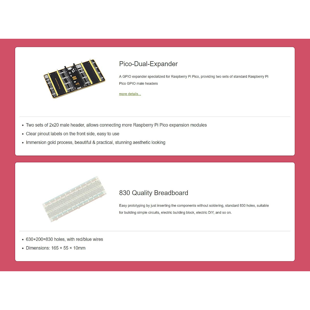 Raspberry Pi Pico Evaluation Kit (Type B) RPi Pico with Pre-Soldered Header+1.14 inch LCD Display+10-DOF IMU Sensor+GPIO Expander+Dual GPIO Expander