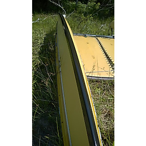 PereGuard Kayak Keel Guard 4" Width Black (3 feet) Kayak Canoe Protective Guard Abrasion Resistance