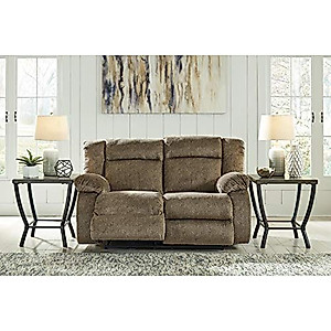 Signature Design by Ashley Burkner Sofa, Light Brown/Mocha