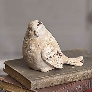 CTW Home Collection Cast Iron Bird Statue (1)