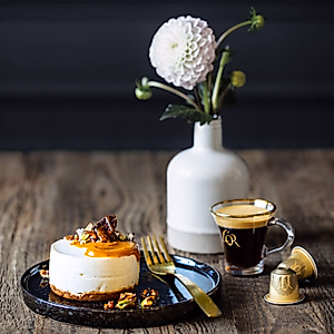 L'OR Espresso Capsules, 50 Count Ristretto, Single-Serve Aluminum Coffee Capsules Compatible with the L'OR BARISTA System & *Nespresso Original Machines