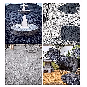 Mini White Rocks Stone Decorative Pebbles Vase Fillers Succulents Cactus Bonsai DIY Plant Rock Garden Outdoor Indoor Gravel for Aquarium, Fish Tank, Terrarium, Fairy Gardening, Top Dressing 5-lbs