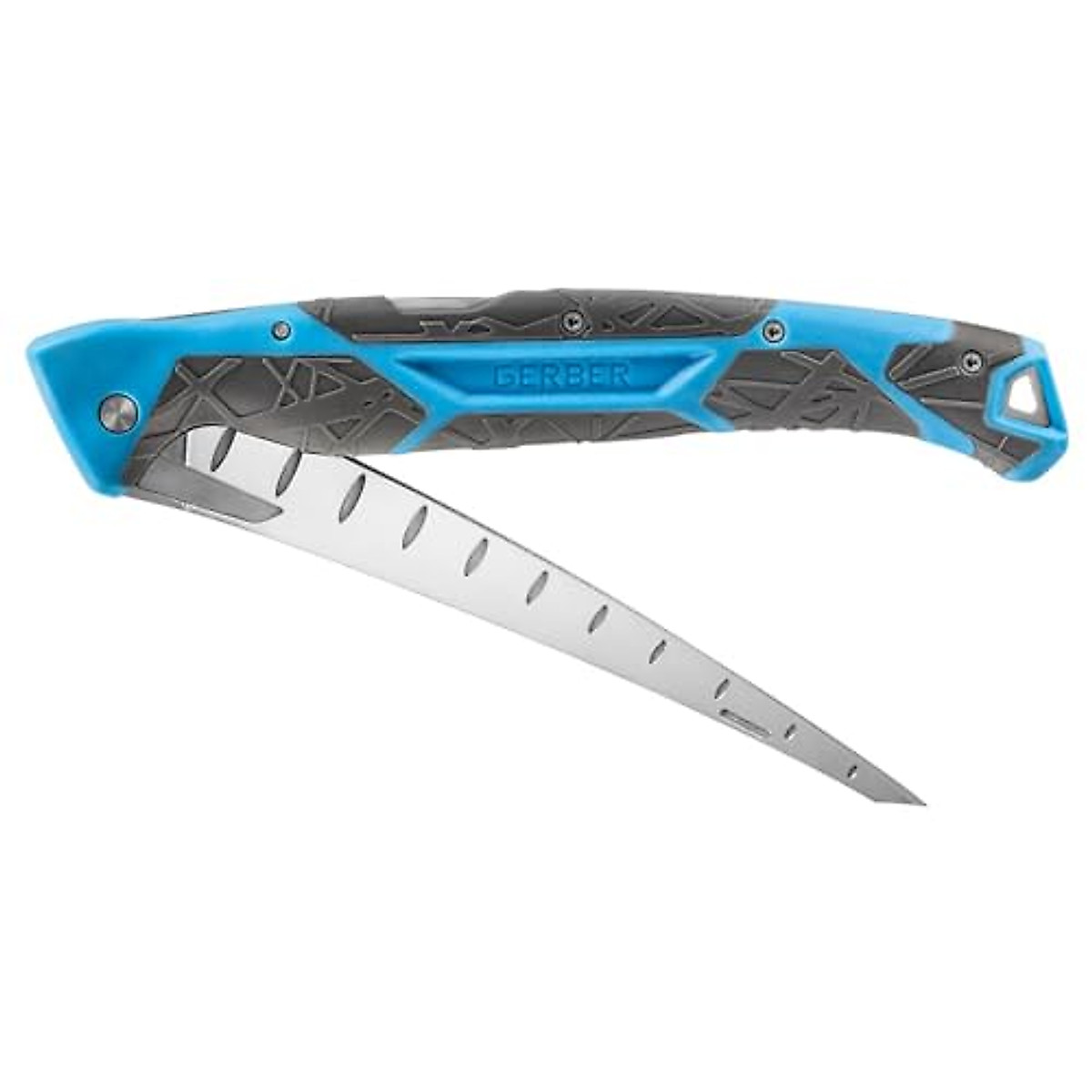 Gerber Gear Controller - Saltwater Fishing Fillet Knife for Fishing Gear - Cyan, 6 Inches