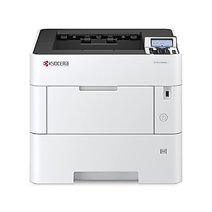 Kyocera ECOSYS PA5500x Monochrome Laser Printer, 57 ppm, 600 x 600 dpi and Up to Fine 1200 dpi, 600 Sheet Tray, 100 Sheet MPT, Duplex, 5 Line LCD w/Hard Key Panel, Gigabit Ethernet, USB, 512 MB