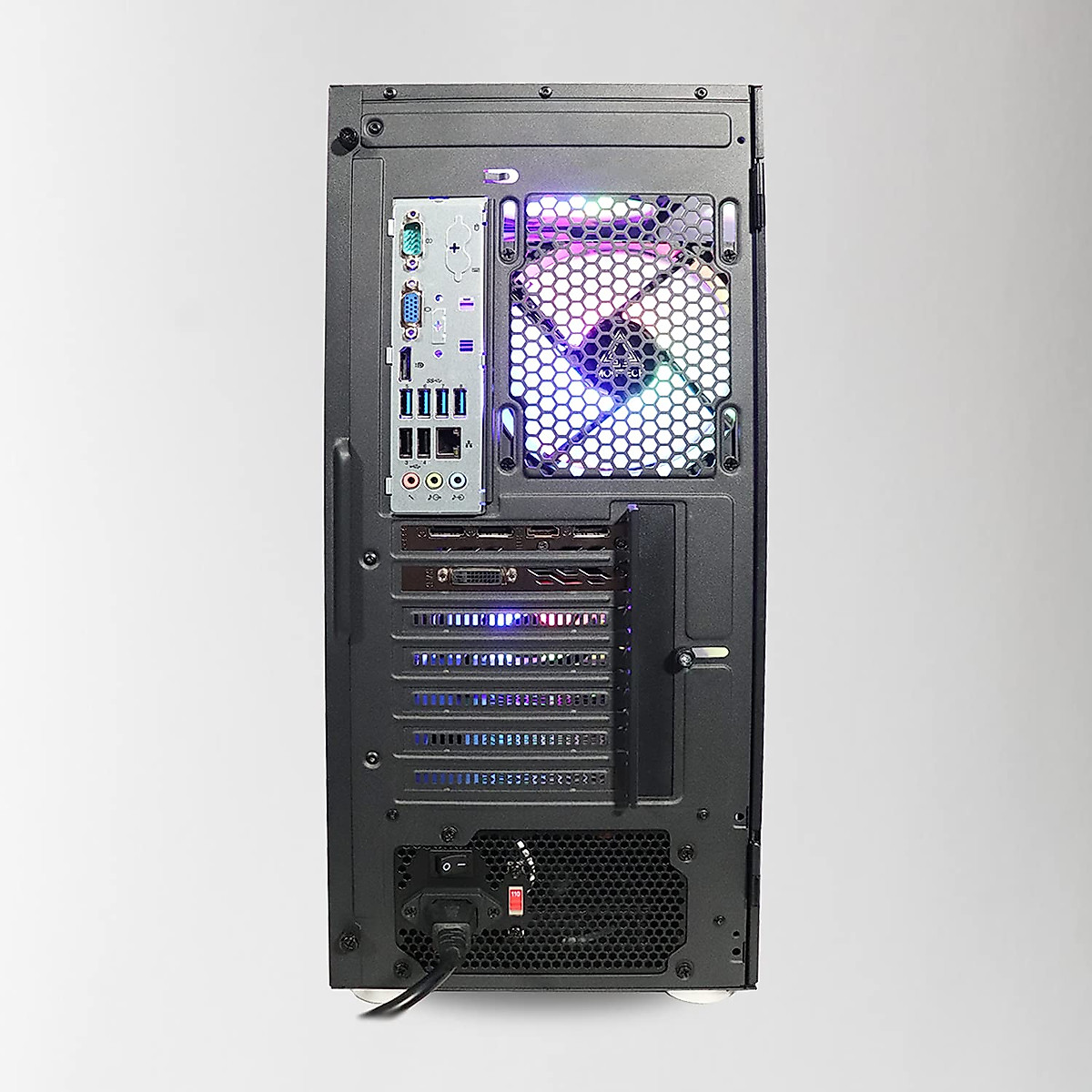 ViprTech Ultimate Gaming PC Desktop Computer - Intel i5 4th Gen, GTX 1060 6GB, 16GB RAM, 1TB, VR Ready, WiFi, RGB Lighting, Windows 10 Pro, Streaming, Editing, 1-Year Warranty