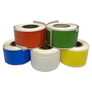 mewmewcat Label,Cable Label Self-Adhesive Thermal Printing Sticker Paper Waterproof Oil-Proof Tear Resistant Label Tape for Cables Wires Jewelry for DP23 Series Thermal Printer Label Maker Machine, 1