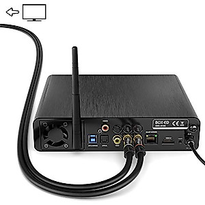 CableDirect – 3ft RCA/Phono Cable, 2 × 2 Plugs, Stereo Audio Cable, Practically Break-Proof & Flawless Sound Quality (coaxial Cable, subwoofer/amp/HiFi & Home Cinema/Blu-ray, Analog & Digital)