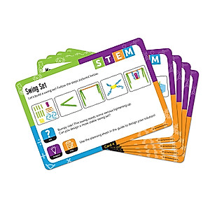 Learning Resources Playground Engineering & Design STEM Set - 104 Pieces, Ages 5+ STEM Toys for Kids, Construction Toys