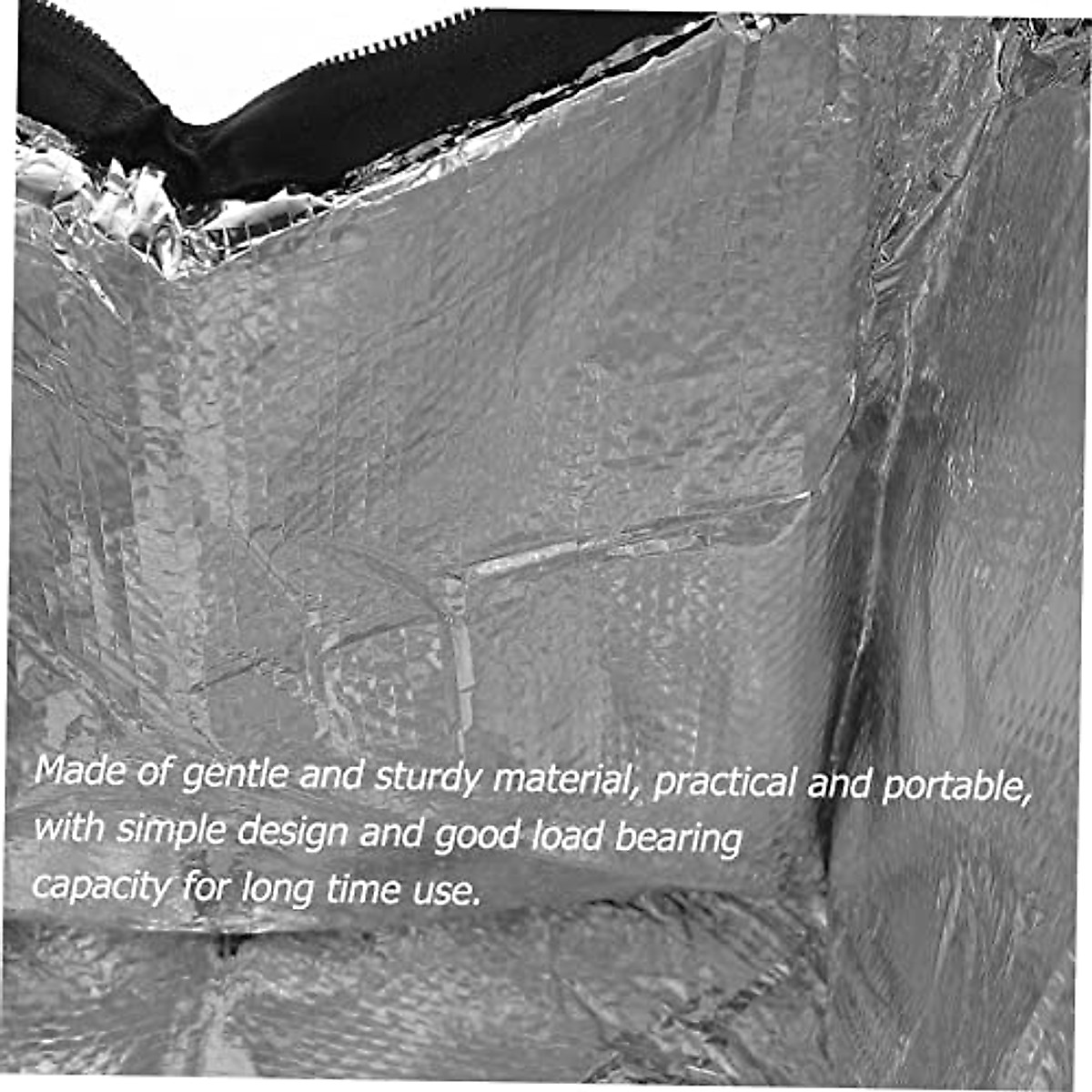 VINTORKY Thermal Insulation Bag Food Carrying Bag Insulated Cake Tote Bags Insulated Cooler Bags Beverages Carrier Bag Cooler with Cover Foldable Shopping Bag Freezer Oxford Cloth