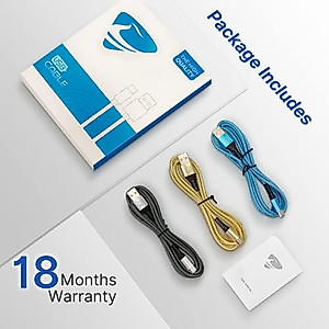 USB C Cable 10FT 3Pack Fast Charging Nylon Braided Long Type C Charger Cable Compatible with Samsung Galaxy S23 S22 S21 S10 S9 S8 A02s A03s A11 A12 A13 A20 A21 A32 A42 A53 Z Fold 4, Tablet, LG, Moto