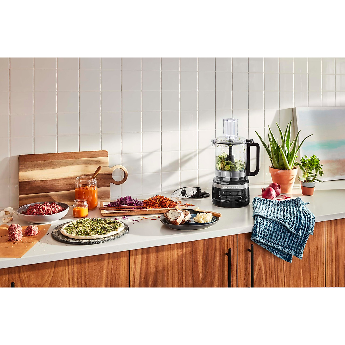 KitchenAid 9 Cup Food Processor - KFP0921, Onyx Black