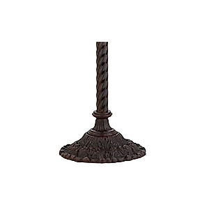 JONATHAN Y JYL8003A Davis Tiffany-Style 70" Torchiere LED Floor Lamp, Tiffany, Traditional, Foot-Step Switch, Office, Living Room, Family Room, Dining Room, Bedroom, Hallway, Foyer, Bronze