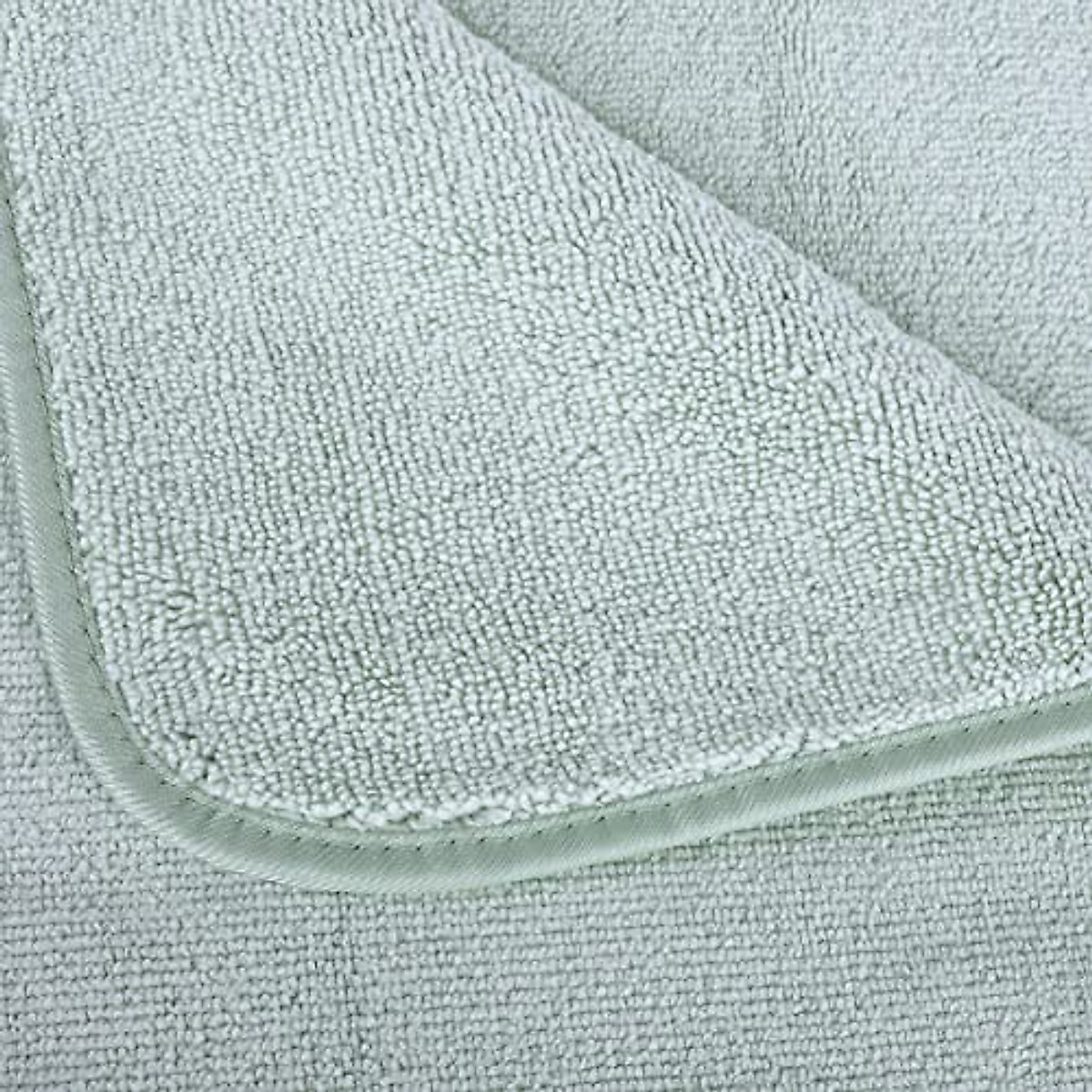 POLYTE Oversize, 60 x 30 in., Quick Dry Lint Free Microfiber Bath Towel Set, 6 Piece (Green)