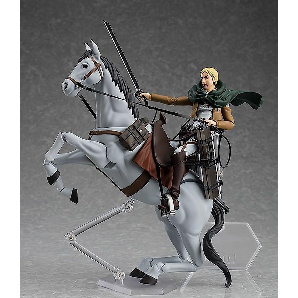 Max Factory Attack on Titan: Erwin Smith Figma Action Figure, Multicolor