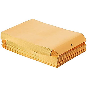 Mead Letter Size Mailing Envelopes, Clasp Closure, All-Purpose 24-lb Paper, 9" X 12", Brown Kraft Material, 20/Pack (76020)