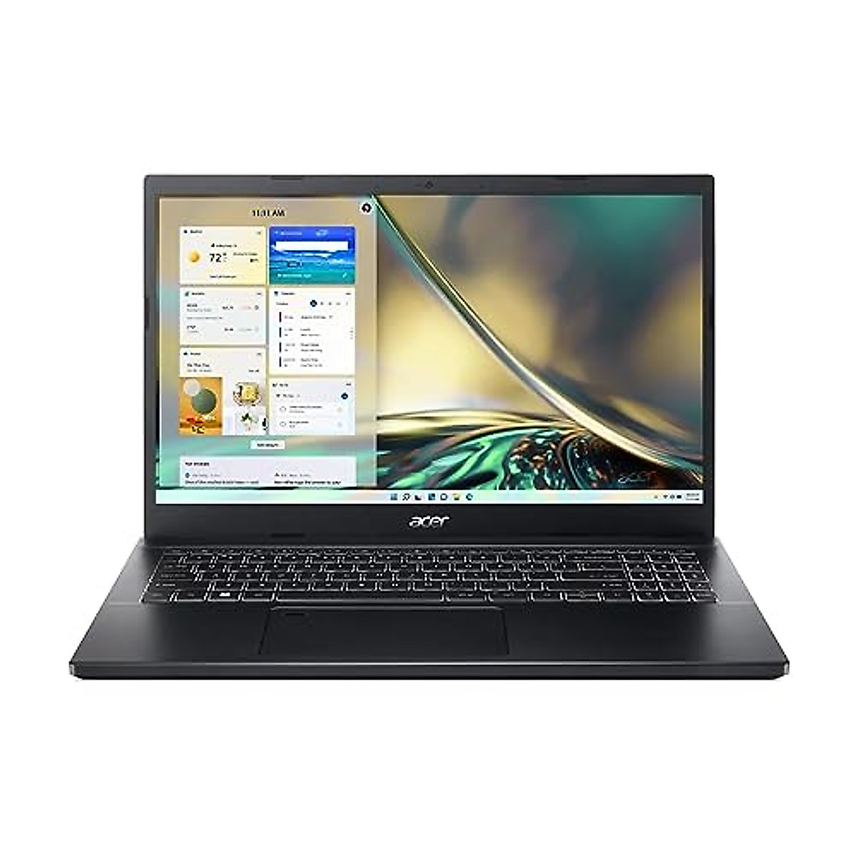 Acer Aspire 7 A715 15.6" 144Hz FHD LCD Gaming and Business Laptop (Intel i7-1260P 12-Core, 32GB RAM, 512GB m.2 SATA SSD, GeForce RTX 3050 Ti 4GB, Backlit KYB, FP Reader, Win11Pro) w/Dockztorm Hub
