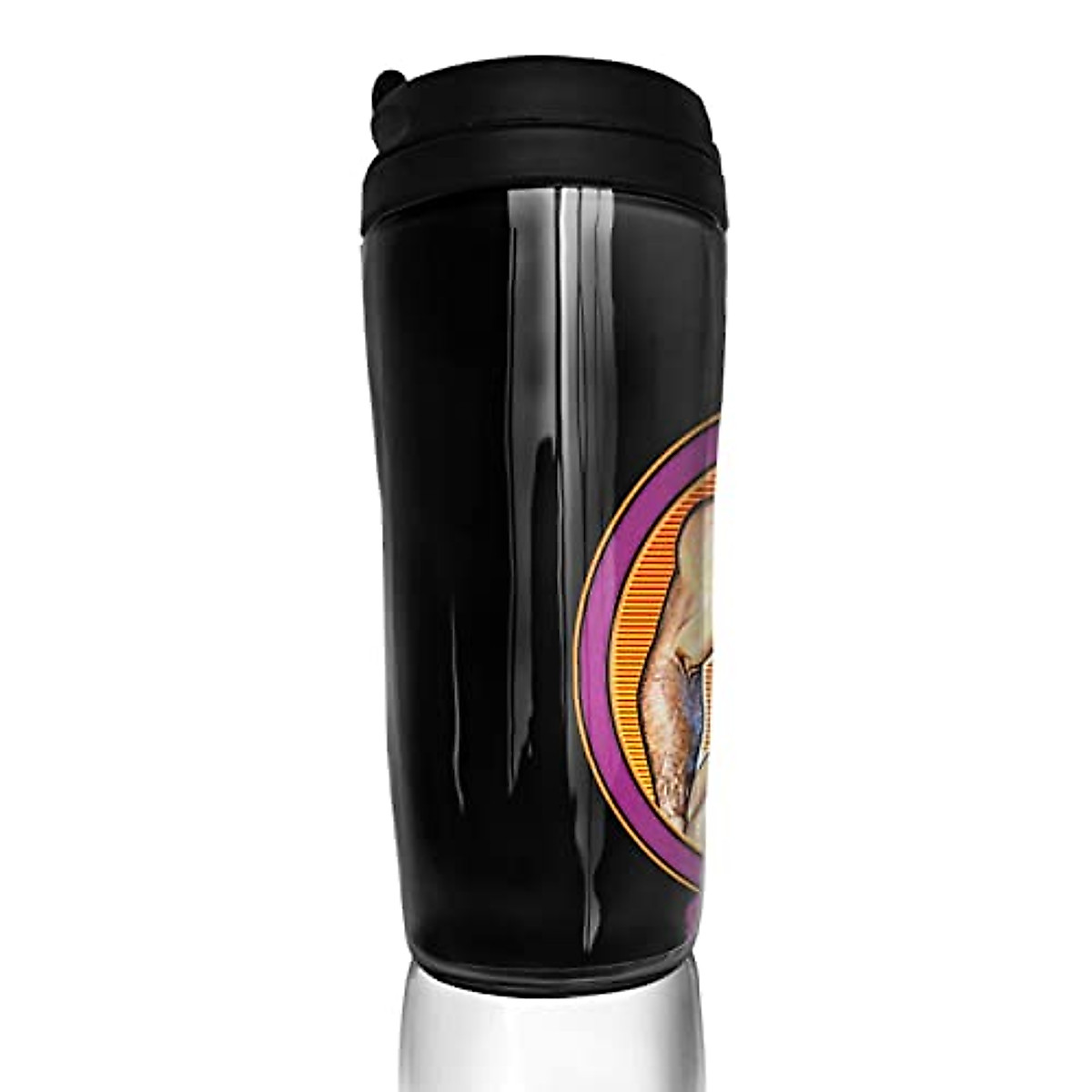 KIANSLA Tom Selleck Coffee Cup Stainless Steel Cup With Leak-Proof Lid For Hot And Cold Drinks Insulated Travel Mugs, Is A Gift For A Good Friend 12oz