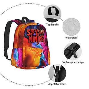 NKISMOODM Red Spy Unisex Tote Backpack Outdoor Casual Portable Bags Suitable For Adults Womens Mens