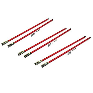 The ROP Shop | Pack of 3 - Set of 36-inch Orange, Snowplow Blade Guide Kit for JThomas Parts W-2036
