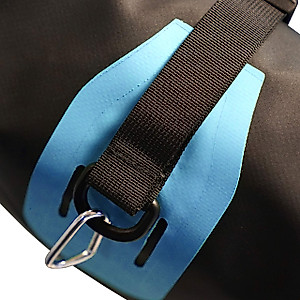 Nupouch Waterproof Crossbody Purse Beach/Sports/Waterproof Bag, Black/Blue