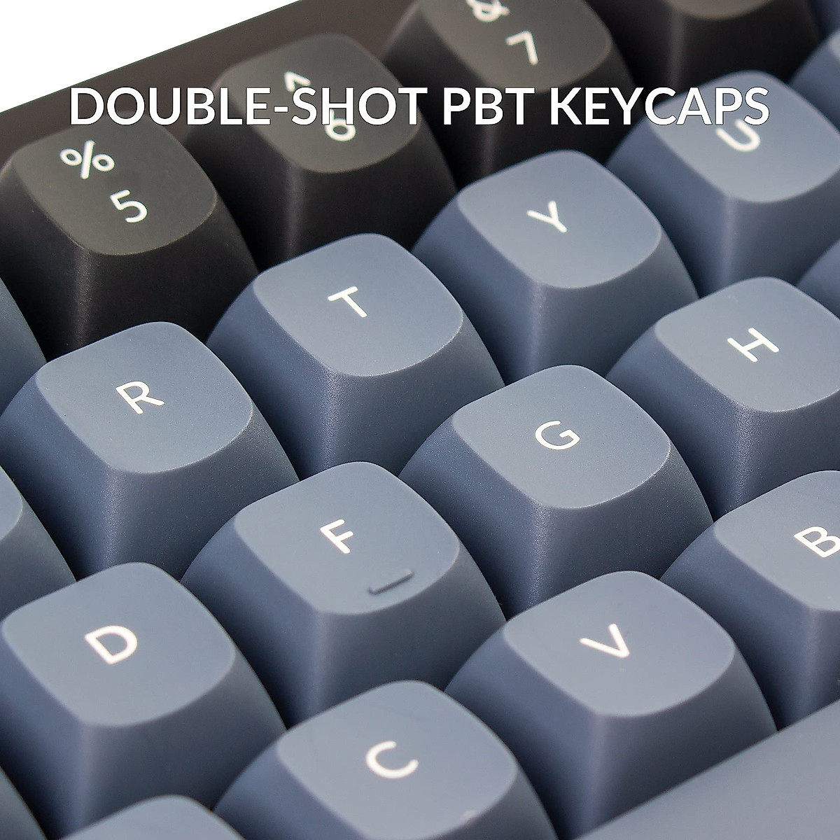 Keychron Q2 Wired Custom Mechanical Keyboard Knob Version, 65% Layout QMK/VIA Programmable Macro with Hot-swappable Gateron G Pro Red Switch Double Gasket Compatible with Mac Windows Linux (Black)