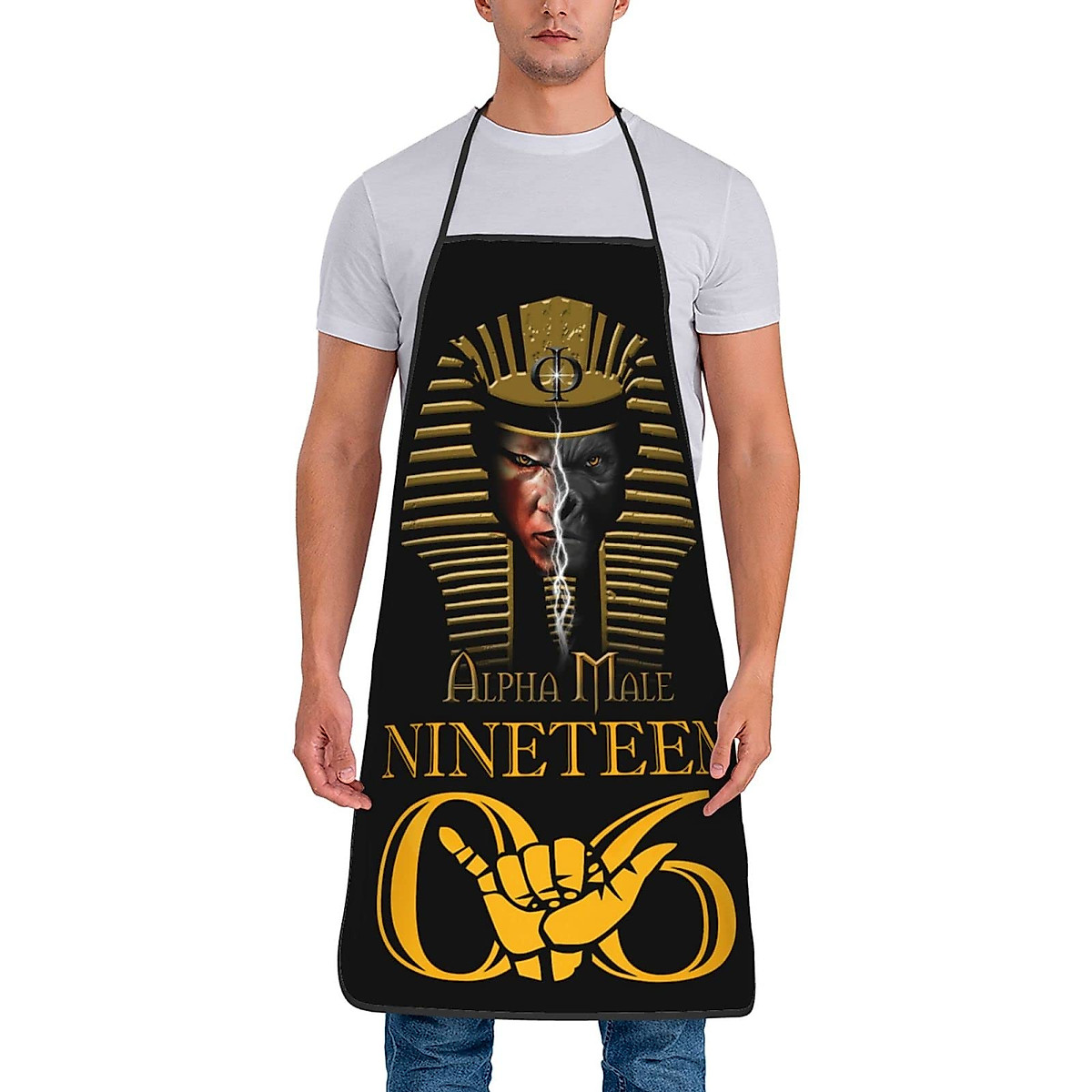 Apron, Waterdrop Resistant Aprons Cooking Kitchen Restaurant Aprons For Women Men Chef, Bbq Drawing Crafting Outdoors