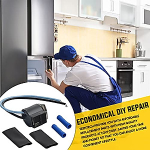 2 - PACK 5303918214 Refrigerator Defrost Thermostat by Seentech- Exact use for Frigidaire Kenmore Electrolux - Replace Part Number AP2150145 PS469522 AH469522 EA469522, 75303918214, 892545