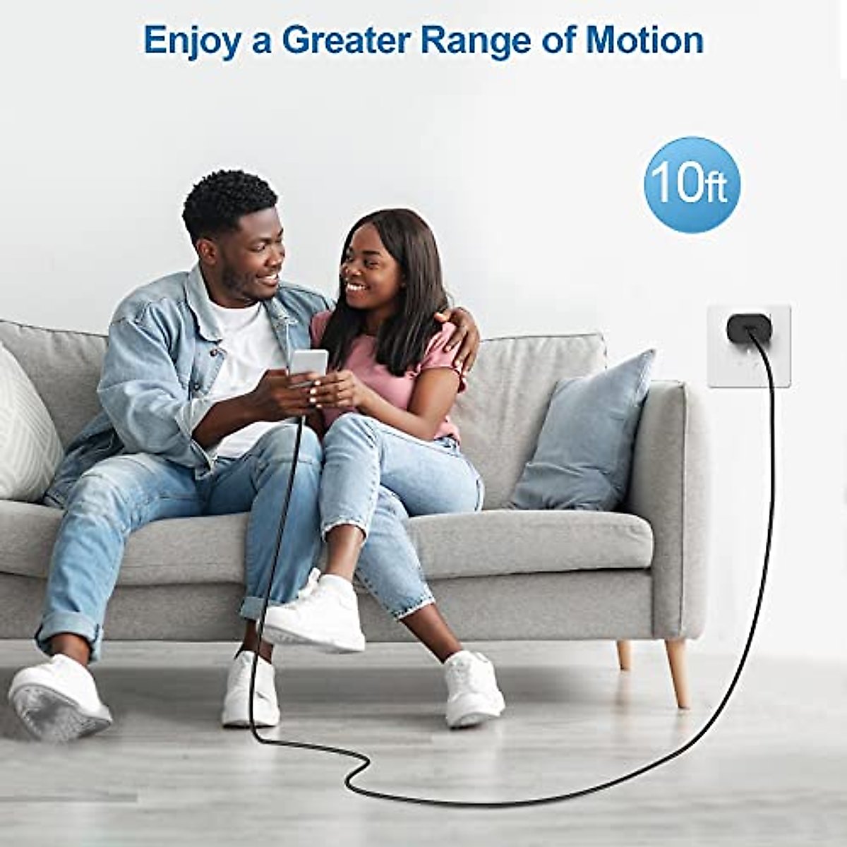 Fast Charger Type C, 2Pack 25W USB C Wall Charger Fast Charging Block with 10ft C to C Charging Cable for Samsung Galaxy S22, S22 Plus, S20 / S21 Ultra Plus, Note 20 / Note 10 Plus
