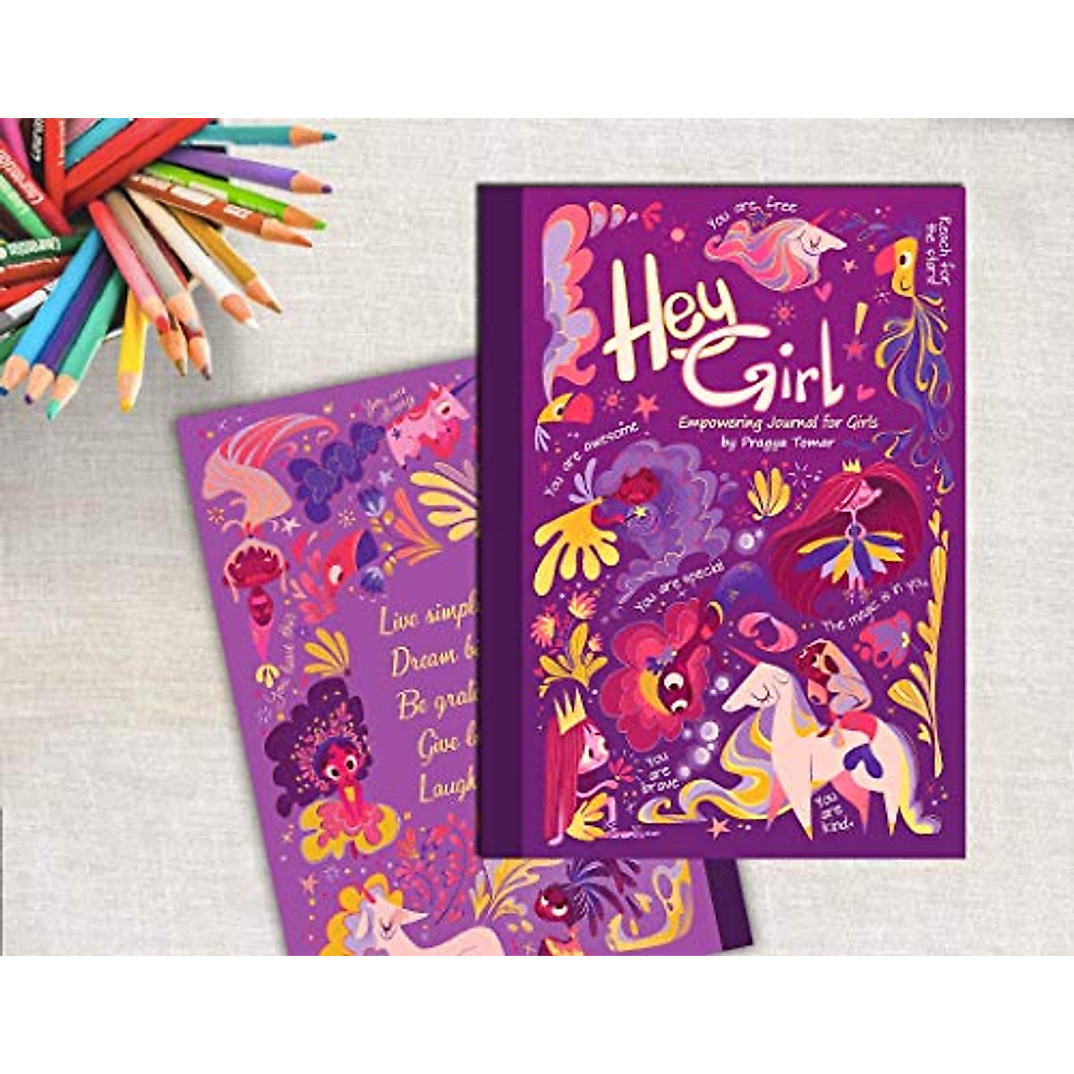 Hey Girl! Empowering Journal for girls: To Develop Gratitude and Mindfulness through Positive Affirmations