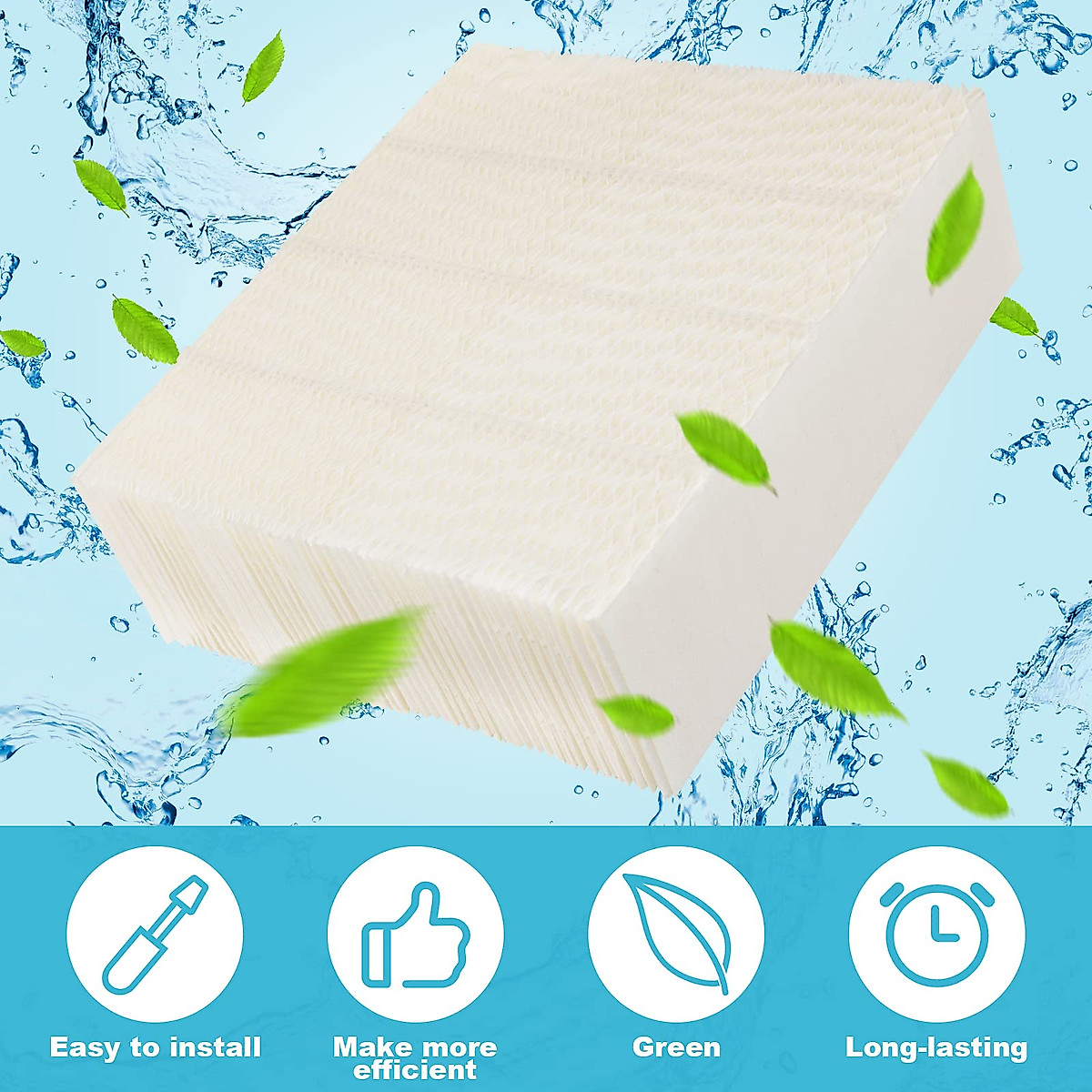 Humidifier Filters for AirCare 1043 Wick Super Bemis Essick Air 3 PACK