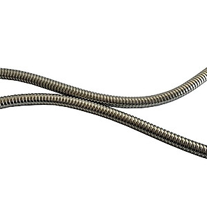 Weirun Kitchen 59-Inch or 150CM Pull Down Sink Faucet Replacement Pull Out Spray Head Hose Stainless Steel, Brushed Nickel