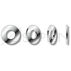 (10000pcs) 7/16", ID=0.469", OD=0.922", THK=0.051"-0.080", Standard Flat Washers, 304 Stainless Steel (18-8), SAE, Ships Free in USA