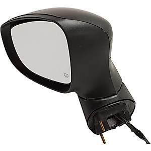 Kool Vue Driver Side Power Heated Mirror for Chrysler Pacifica 2017-2019 Without Signal Light & Blind Spot Monitor Paintable For Models Without One Touch Open/Close Feature