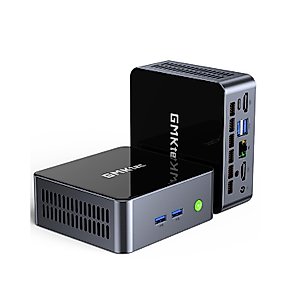 GMKtec Mini PC Preinstalled Windows 11 Pro Intel Core i7-11390H (Turbo 5.0 GHz) 32GB DDR4 1TB SSD Desktop Mini Computers WiFi 6, BT 5.2, DP, HDMI, RJ45 2.5G, USB3.2