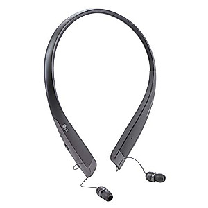 LG Tone HBS-930 Platinum Alpha Stereo Headset Black - Renewed