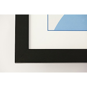 Wee Blue Coo A3 Black Wooden Picture Frame 11.7 x 16.5 Inch (29.7 x 42cm) Acrylic Safety 'Glass' Photo Frame