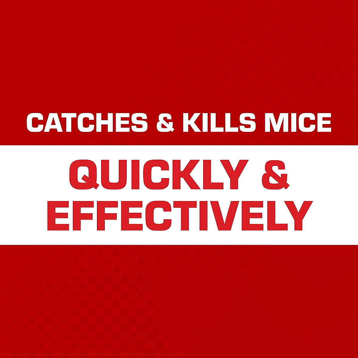 Tomcat Press 'N Set Mouse Trap for Indoor or Outdoor Use, Plastic Spring-Loaded Mouse Killer with Grab Tab, 2 Traps