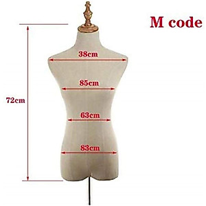 Mannequin Display Stand Mannequin, Dress Models, Dress Forms Tailors Dummy Mannequins Female Torso ( Size : Small ) ( )