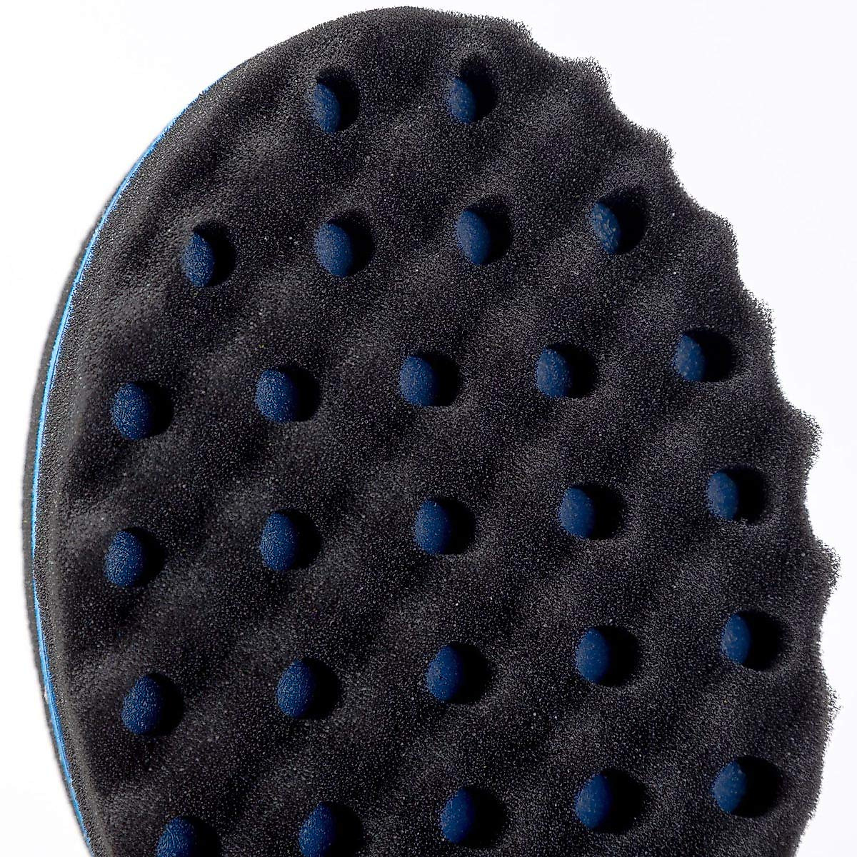 4 Pcs Small Holes Hair Twist Sponge, Barber Curl Sponge Brushes for Dreads Locking Afro Curl Coil Comb Care Tool