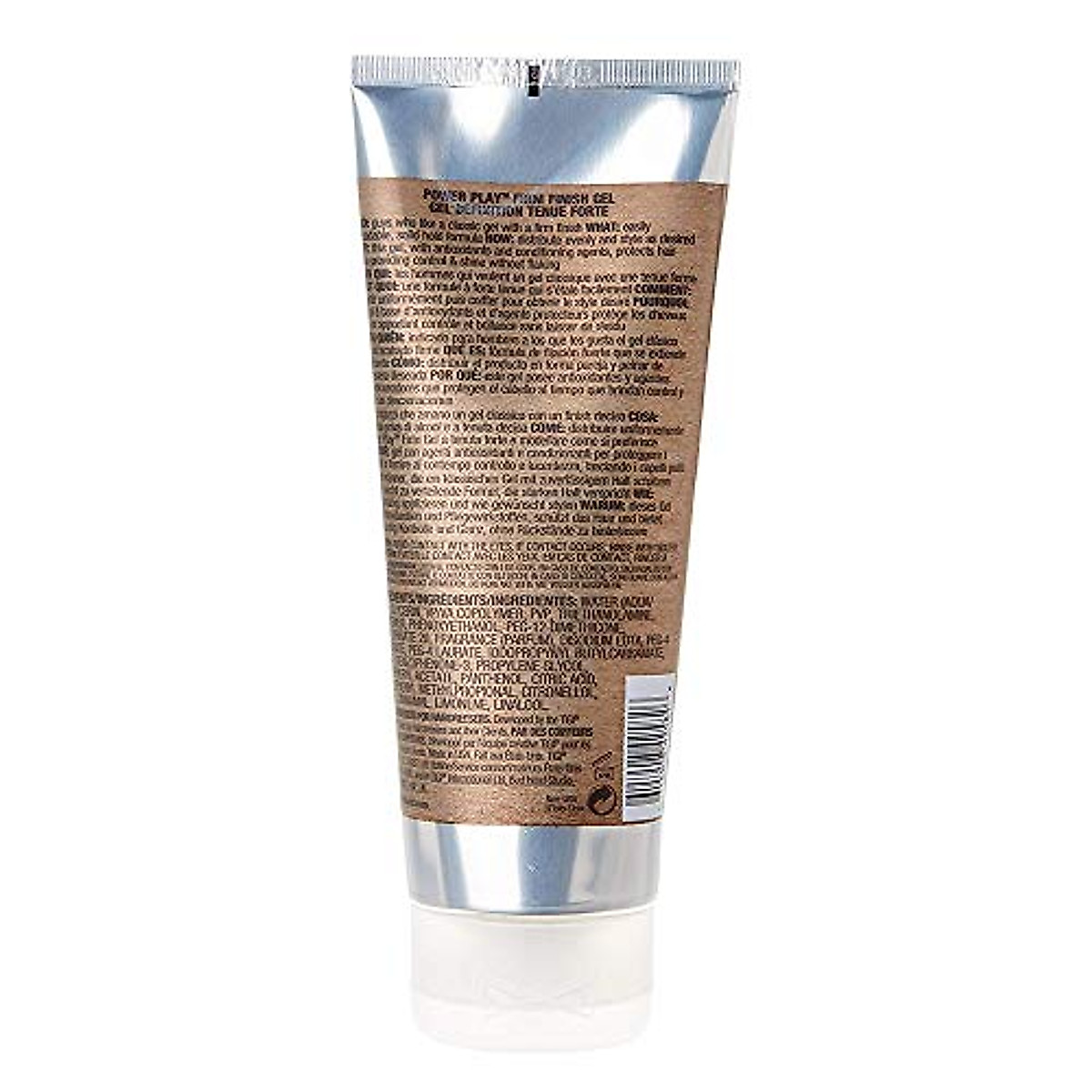 TIGI Bed Head for Men Power Play Firm Finish Gel, 6.76 Fluid Ounce